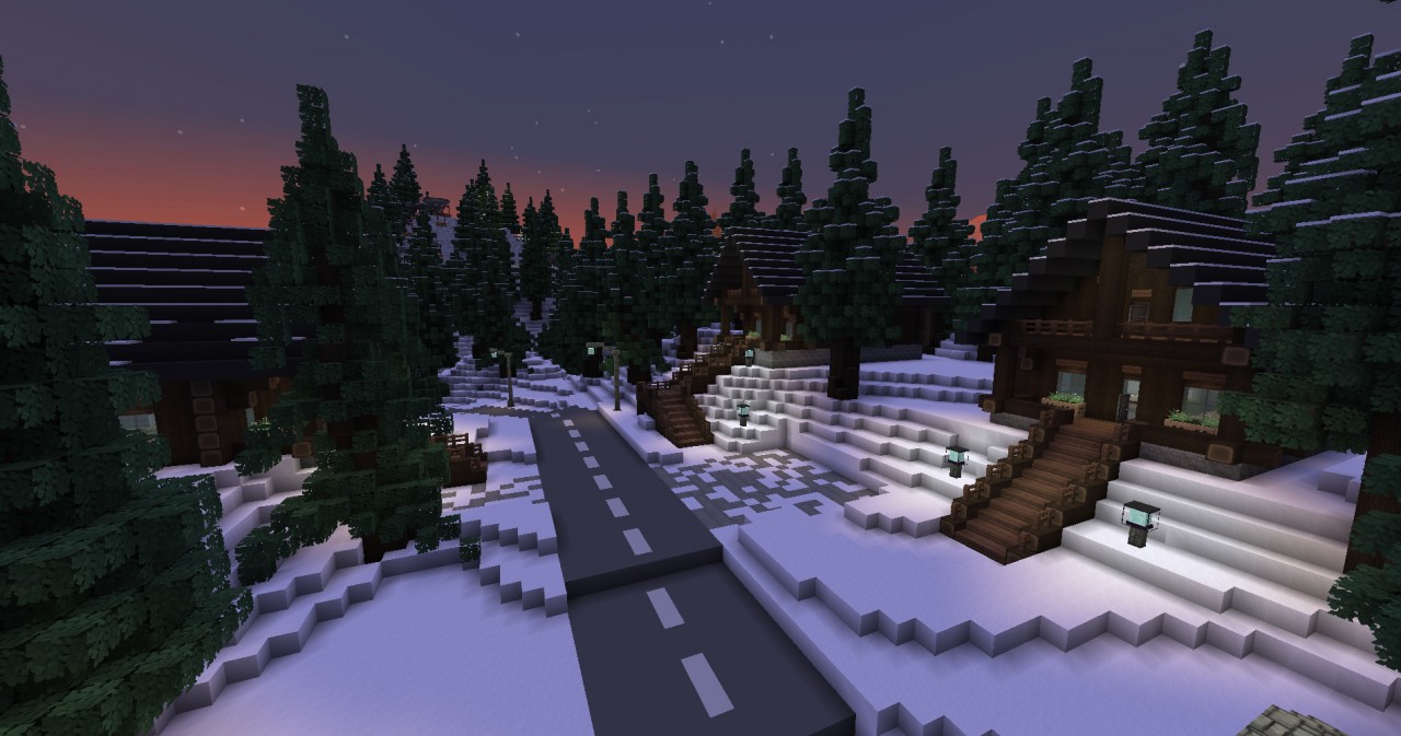 Ski Resort Minecraft Map