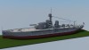 HMS Erebus (1916) 4:1 Scale Minecraft Map
