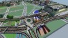 Highway ramp and infrastructures Minecraft Map