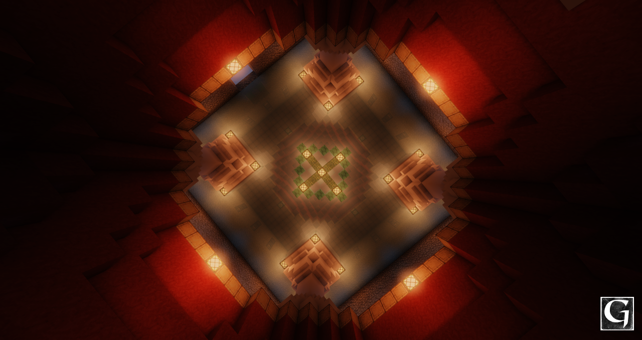 Colonial Hall of Mirrors Minecraft Map