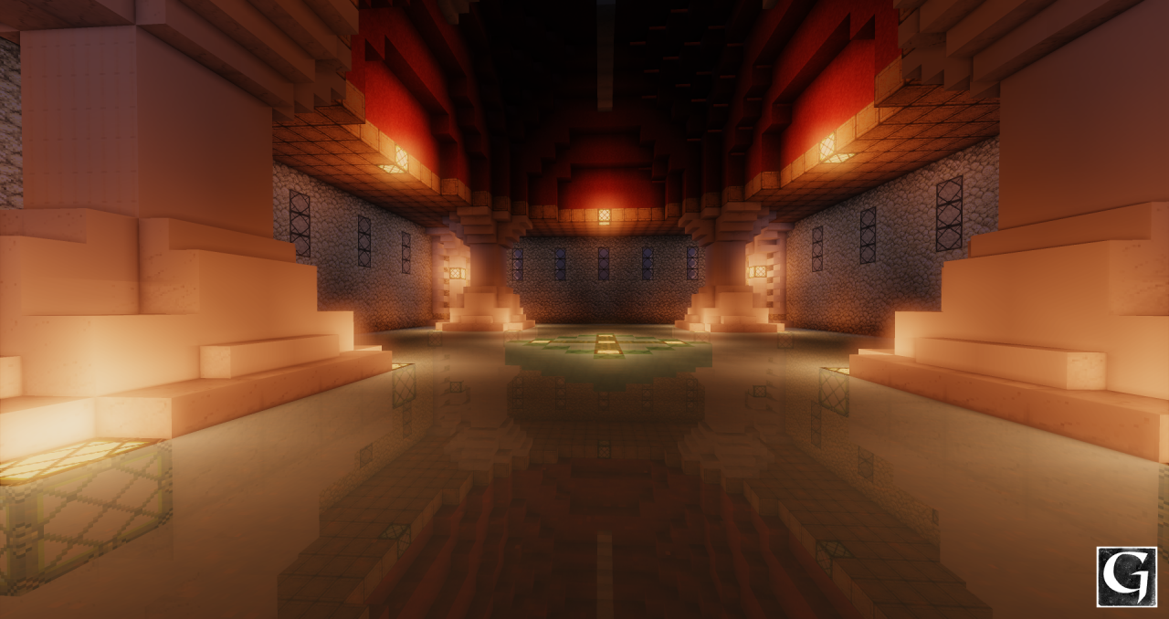 Colonial Hall of Mirrors Minecraft Map