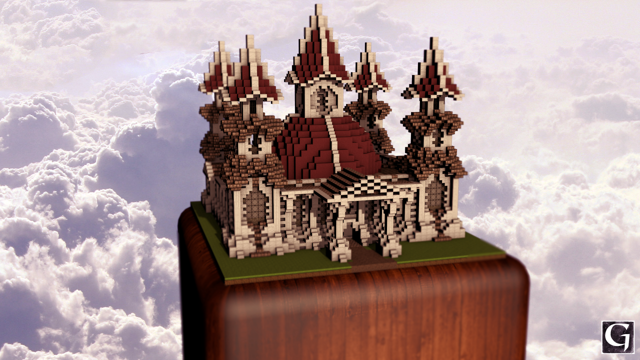 Colonial Hall of Mirrors Minecraft Map