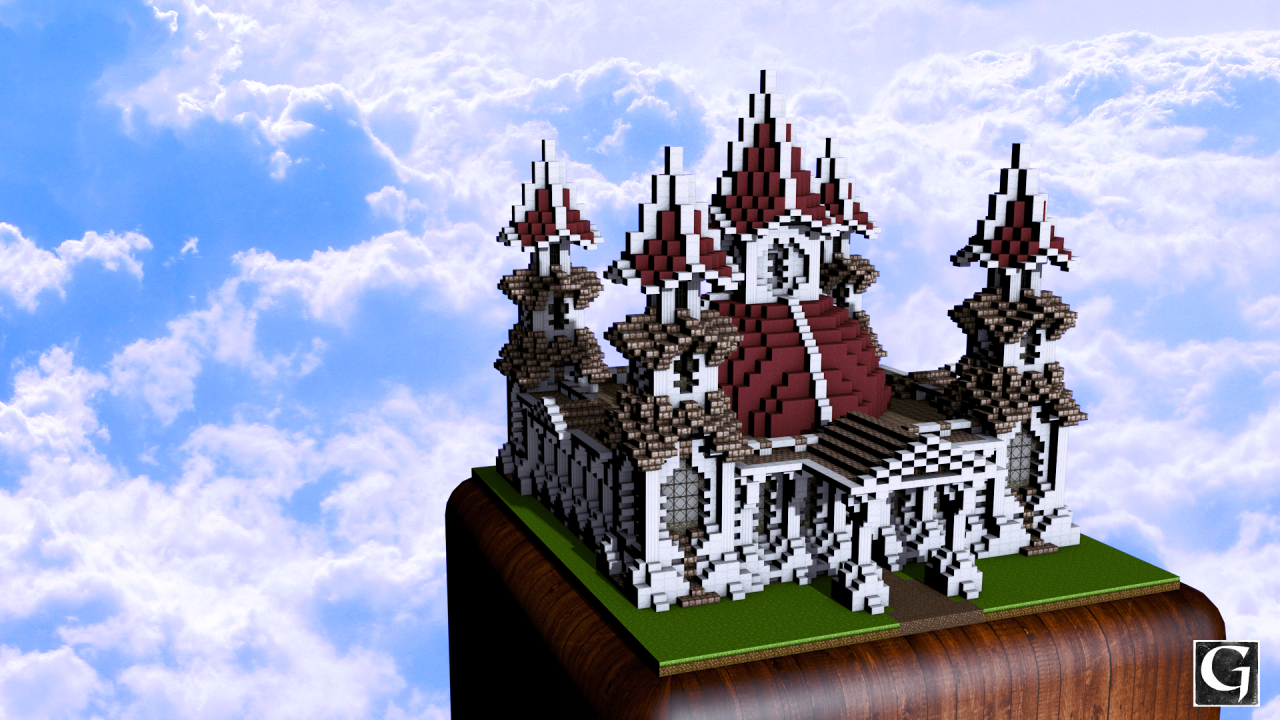 Colonial Hall of Mirrors Minecraft Map