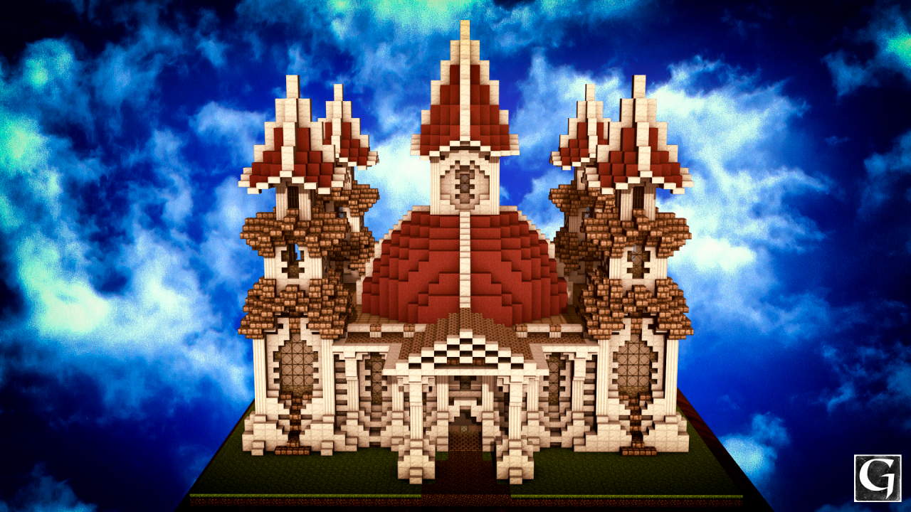 Colonial Hall of Mirrors Minecraft Map