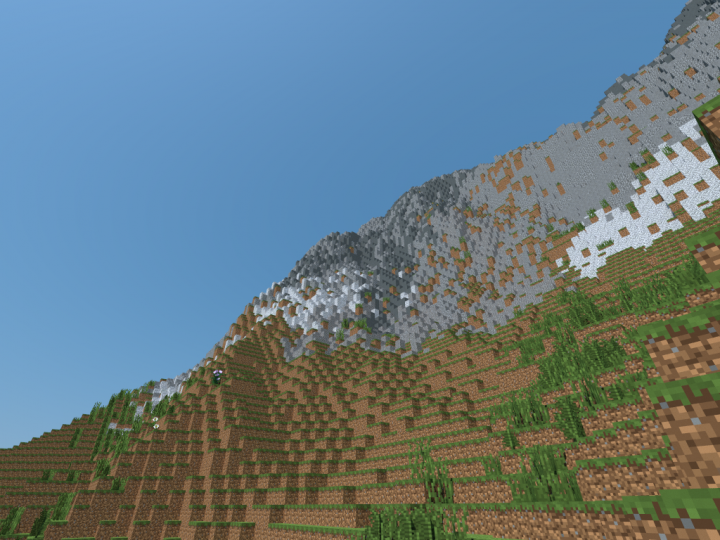 Mountain Range [1k x 1k Map] Minecraft Map