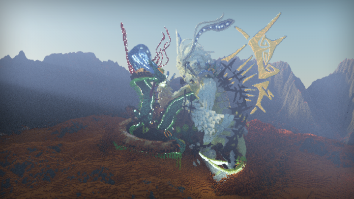 The Great Colossus Battle Minecraft Map