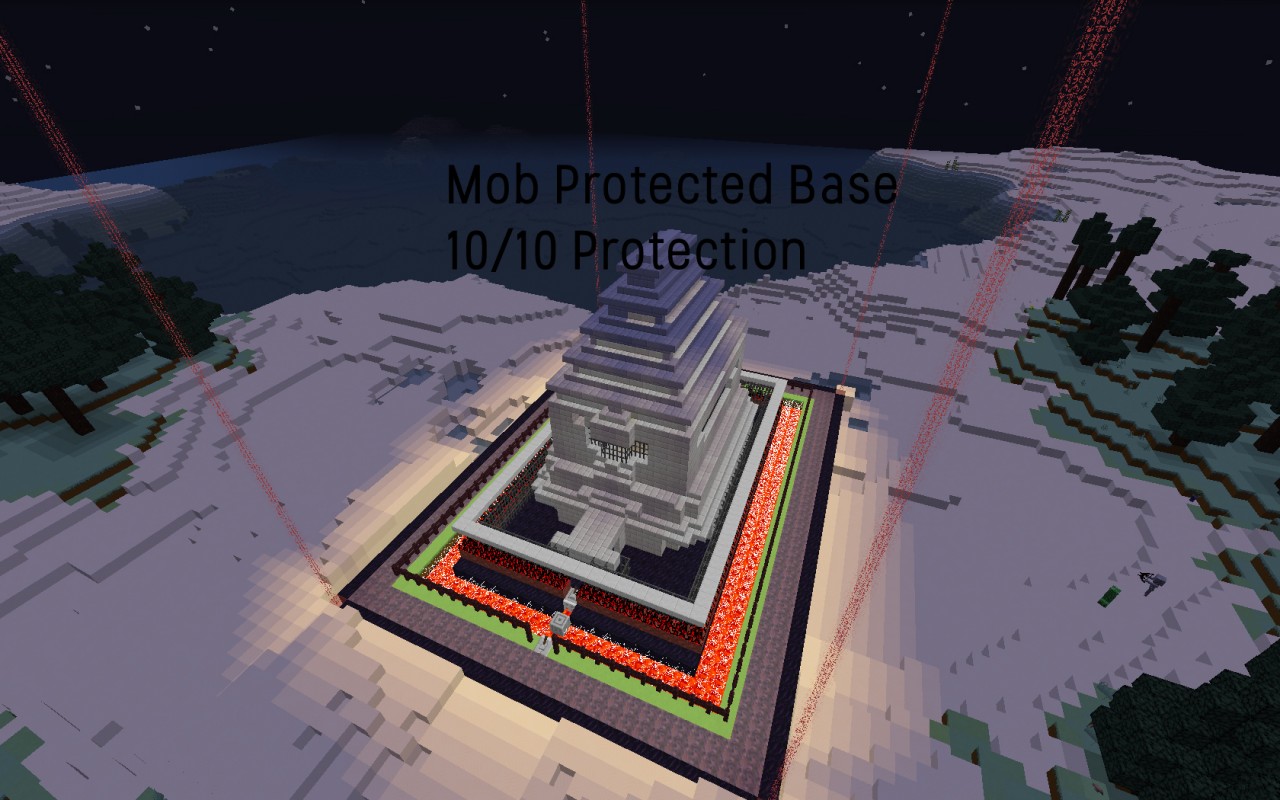 Awesome Mob Proof Base Minecraft Map