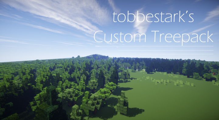 tobbestark's Custom Treepack Minecraft Map