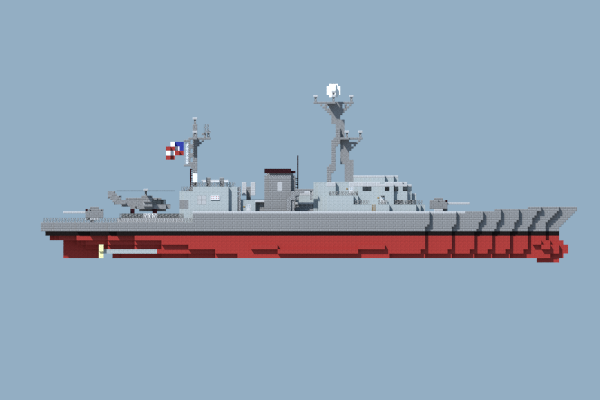 Unity Class Frigate Minecraft Map