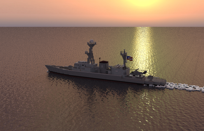 Unity Class Frigate Minecraft Map
