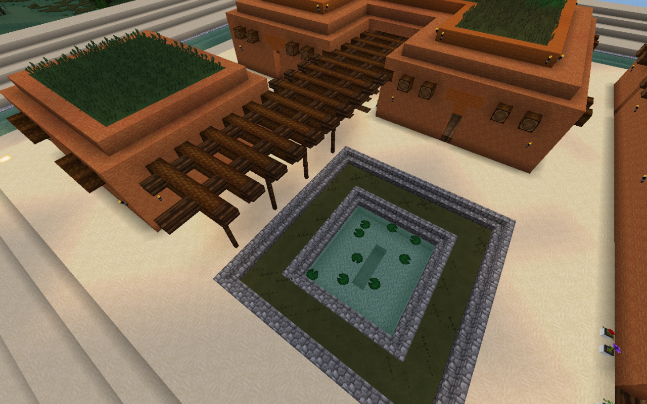 Modern Pueblo Town: Phase I Minecraft Map