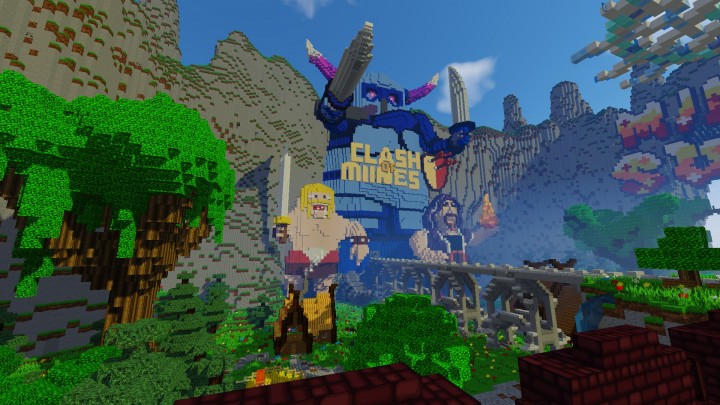 Clash of Clans in Minecraft Minecraft Server