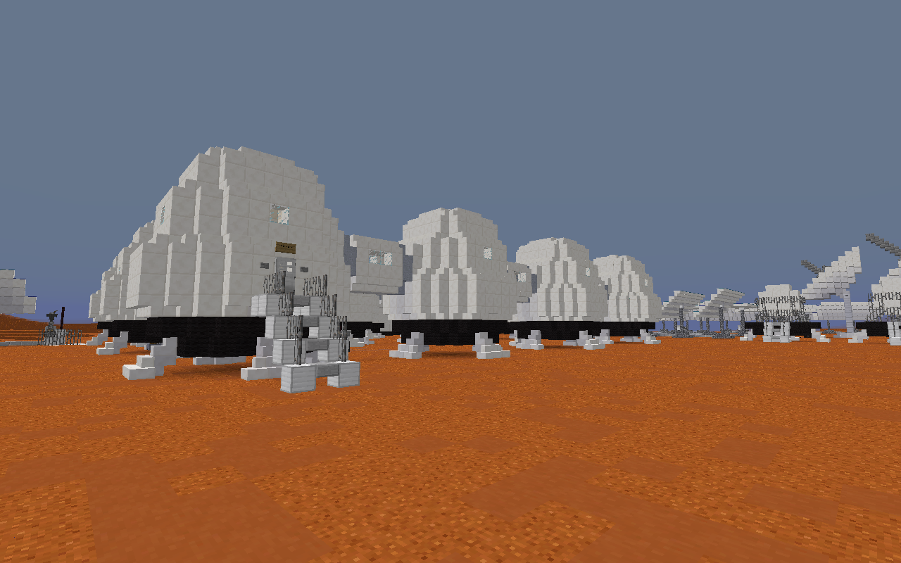 Mars Base Minecraft Map