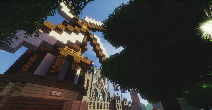 [SURVIVAL] Country Courtyard Minecraft Map