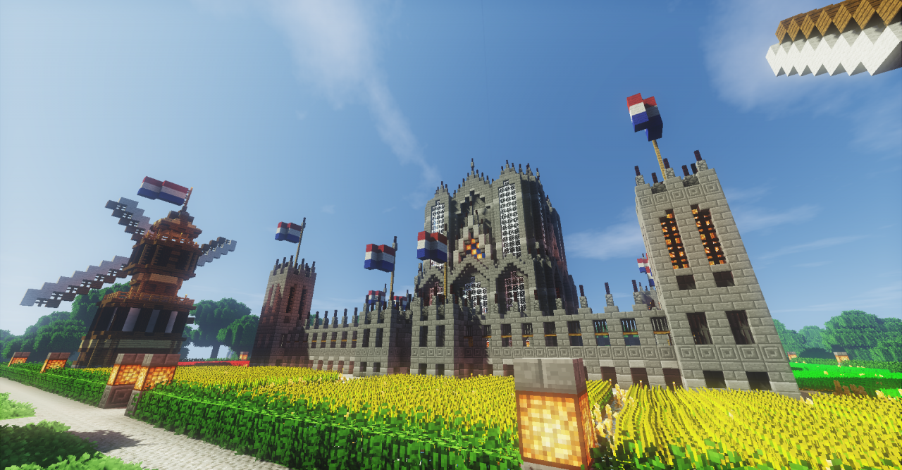 [SURVIVAL] Country Courtyard Minecraft Map