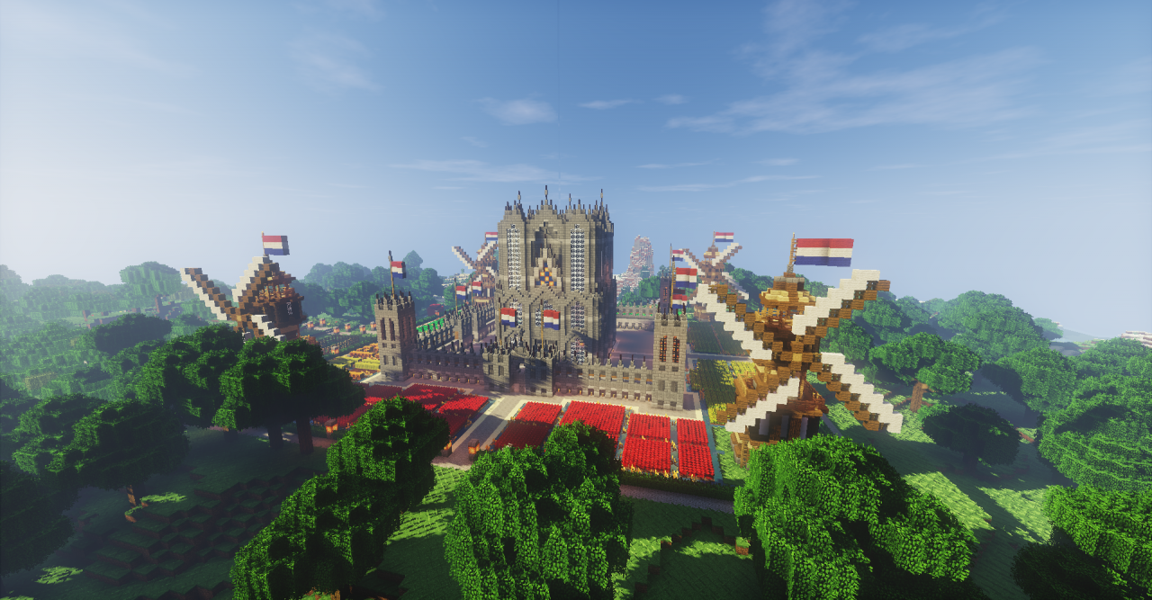 [SURVIVAL] Country Courtyard Minecraft Map