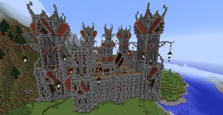 Medieval Fantasy Castle Minecraft Map