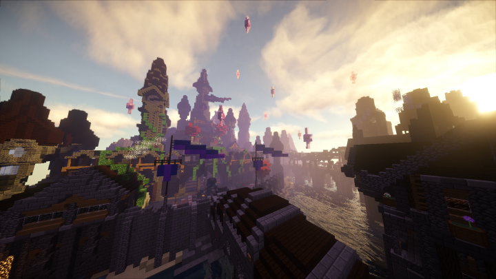 Ampleforth, the city of Mages Minecraft Map