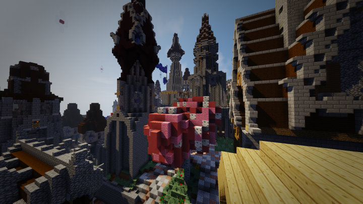 Ampleforth, the city of Mages Minecraft Map