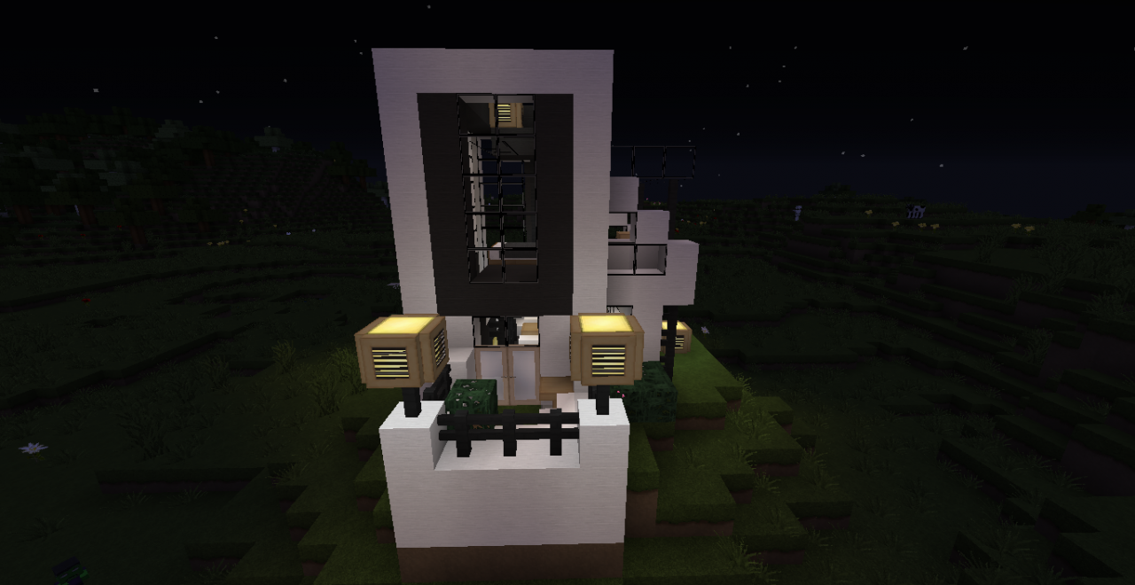 Ying Yang Narrow House Minecraft Map
