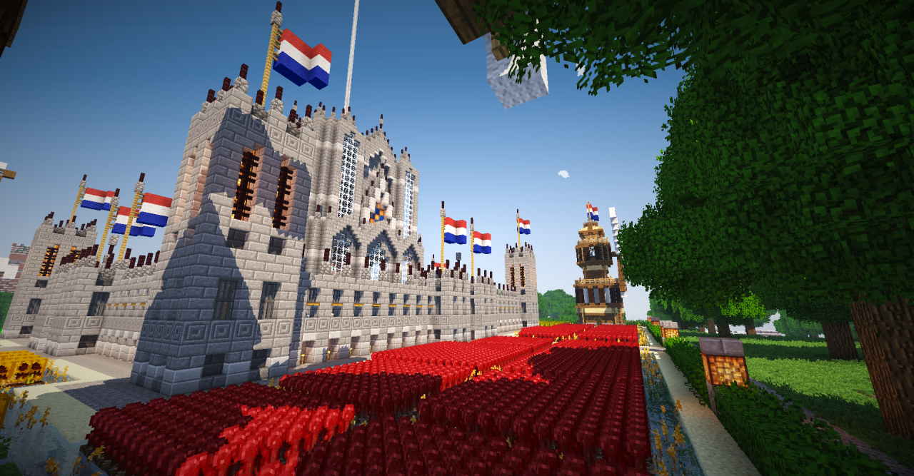 [SURVIVAL] Country Courtyard Minecraft Map