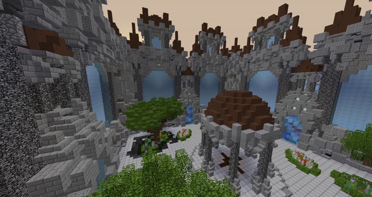 50x50 Hub - By DiangelloCreates Minecraft Map