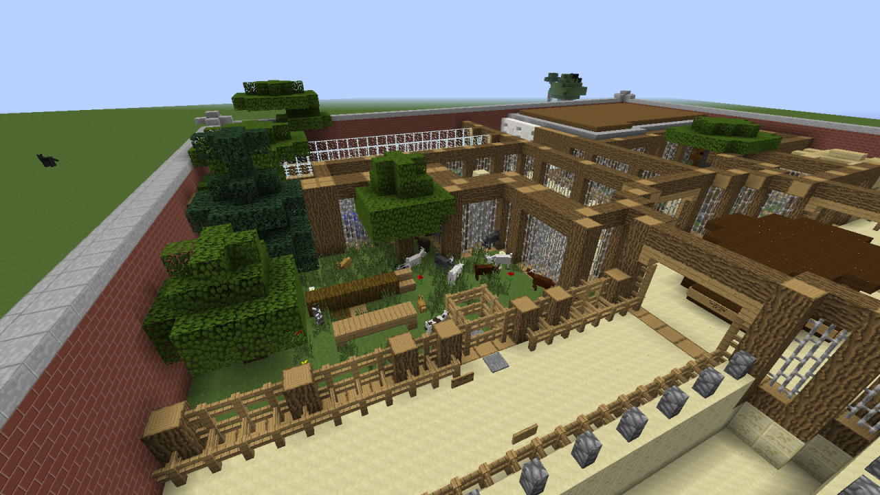 Projekt: Mo' Creatures Zoo zu 90% fertig Minecraft Map