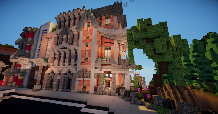 Restaurant Minecraft Map