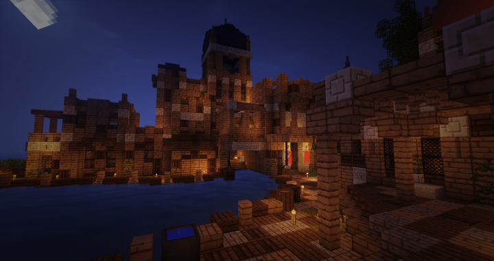 Arabic Mansion Minecraft Map