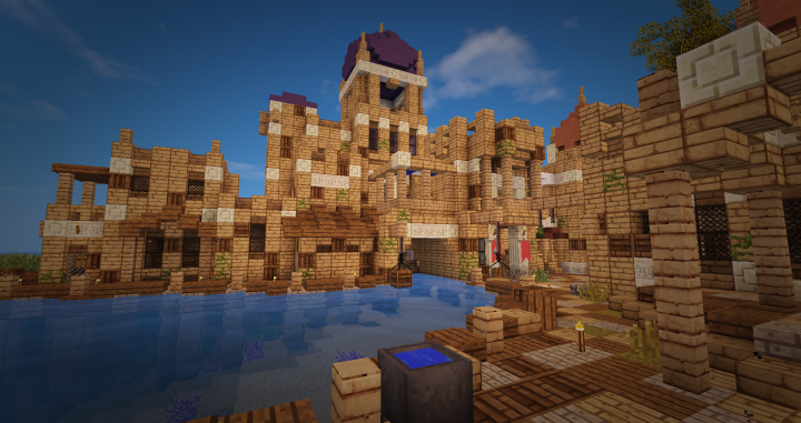 Arabic Mansion Minecraft Map