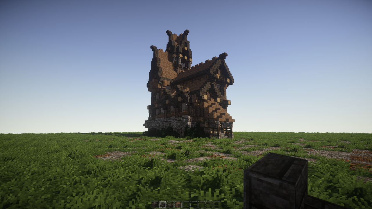 Medieval tower house Minecraft Map