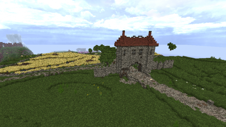 (download)medieval/fantasy Minecraft Map