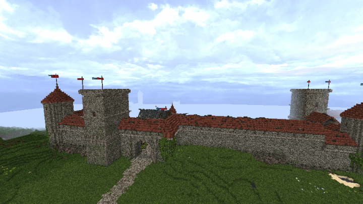 (download)medieval/fantasy Minecraft Map