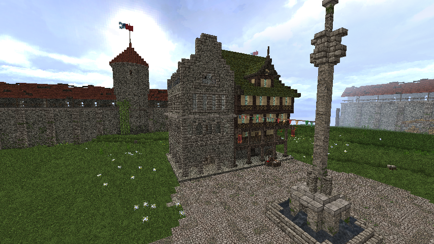 (download)medieval/fantasy Minecraft Map