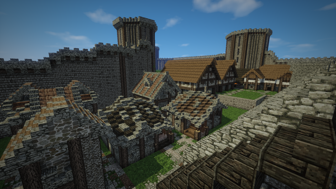 Templar Knights Castle Minecraft Map
