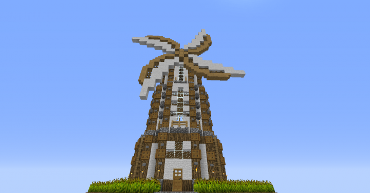 Medieval Windmill Minecraft Map