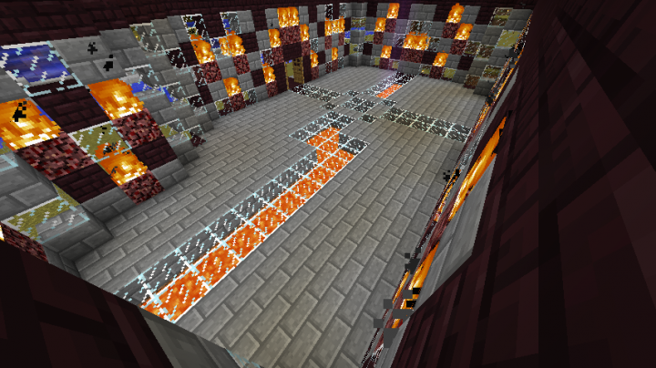 Fire Building within Phoenix Base Minecraft Map