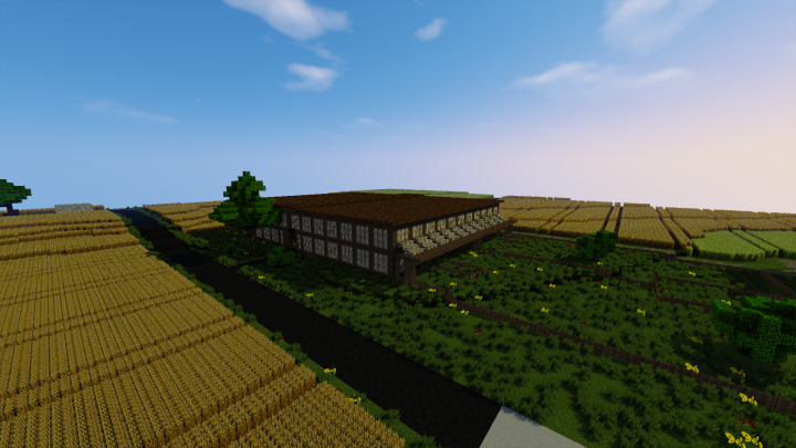 Agricultural fields - Asmoth Island Minecraft Map