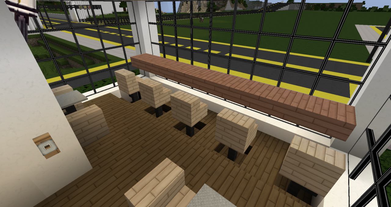 Modern Cafe Minecraft Map