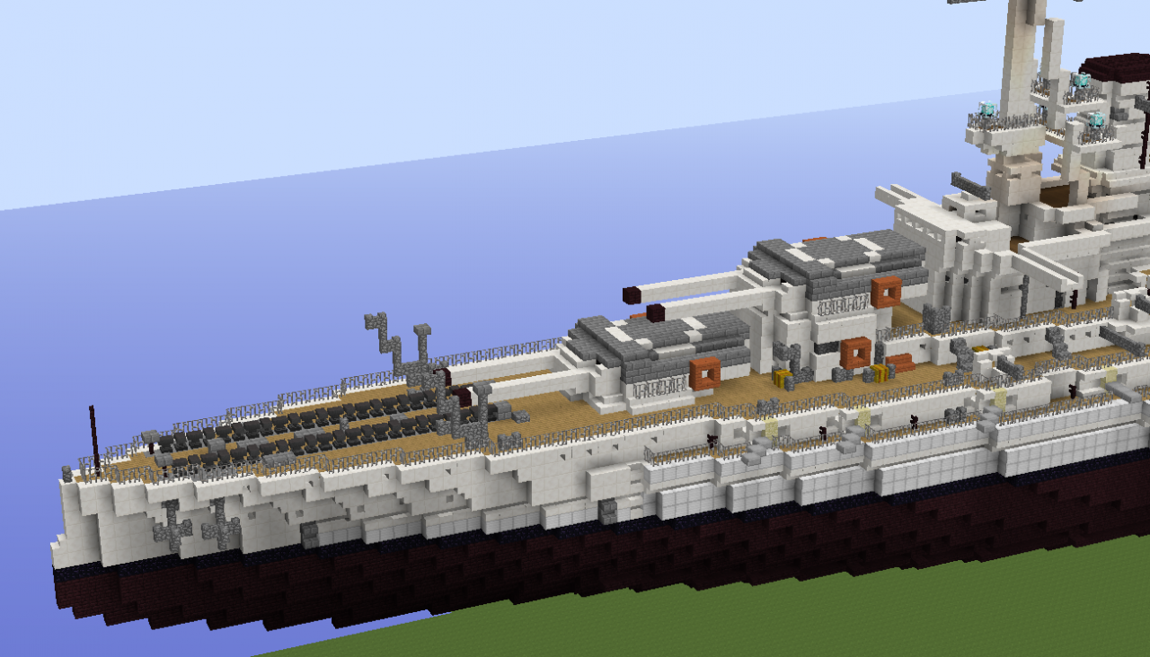 Battleship Bayern Minecraft Map