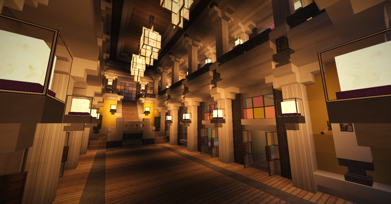 Boardwalk Promenade WIP Minecraft Map