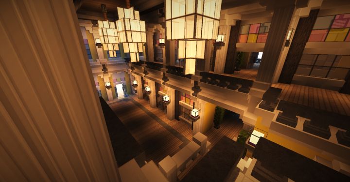 Boardwalk Promenade WIP Minecraft Map