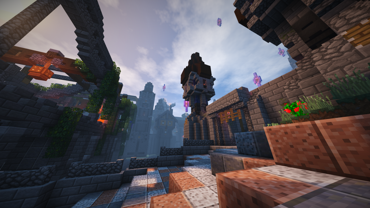 Ampleforth, the city of Mages Minecraft Map