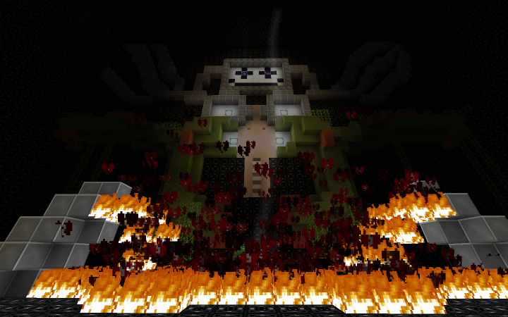 Omega Flowey Fight in Minecraft! Minecraft Map