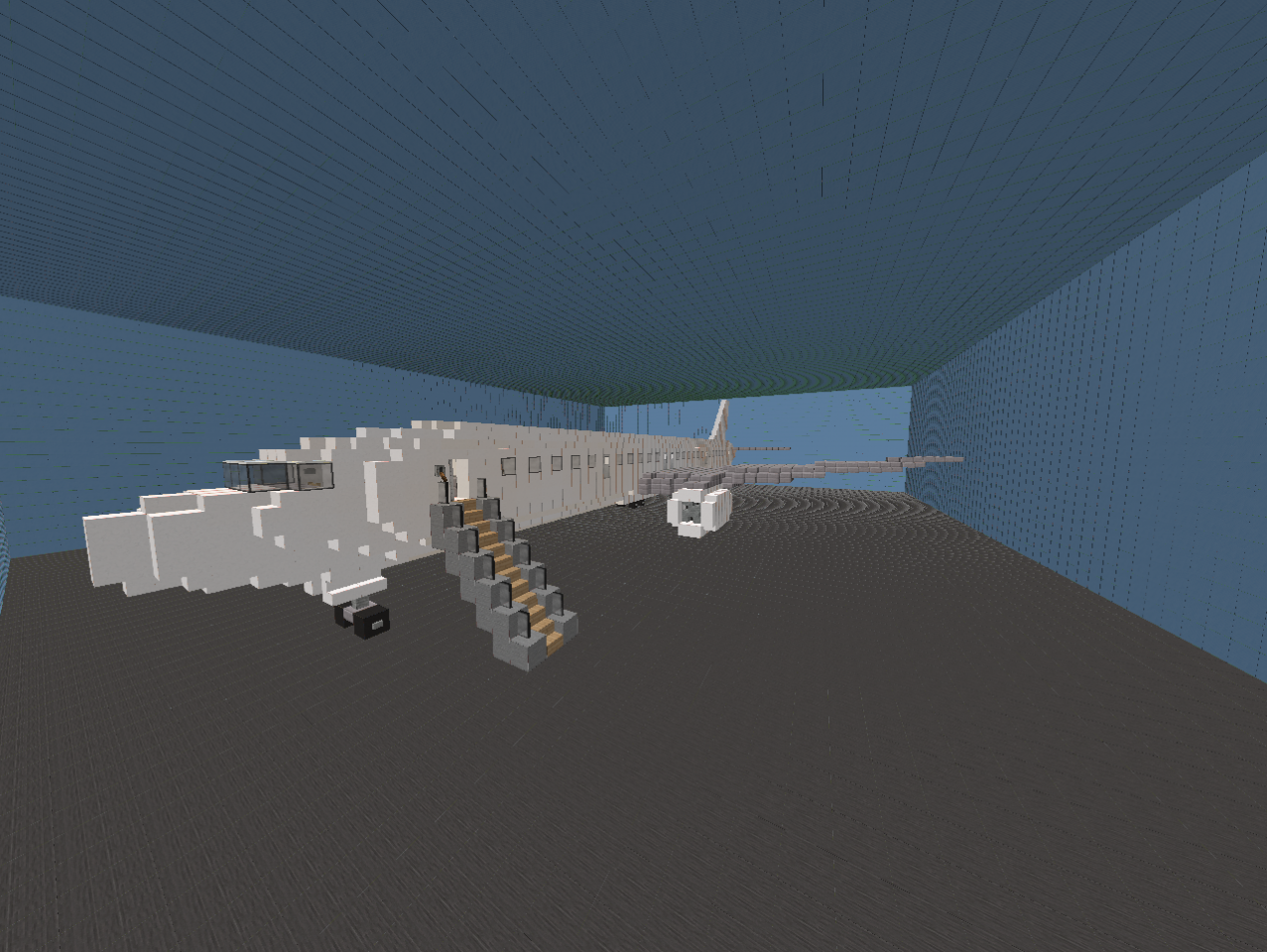 -NEW- Boeing 757-300 Minecraft Map