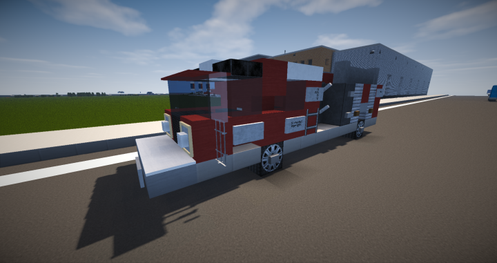 Vehicle - Fire Truck Minecraft Map