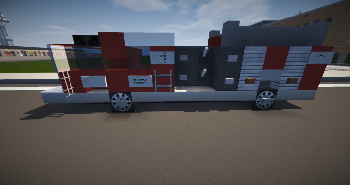 Vehicle - Fire Truck Minecraft Map