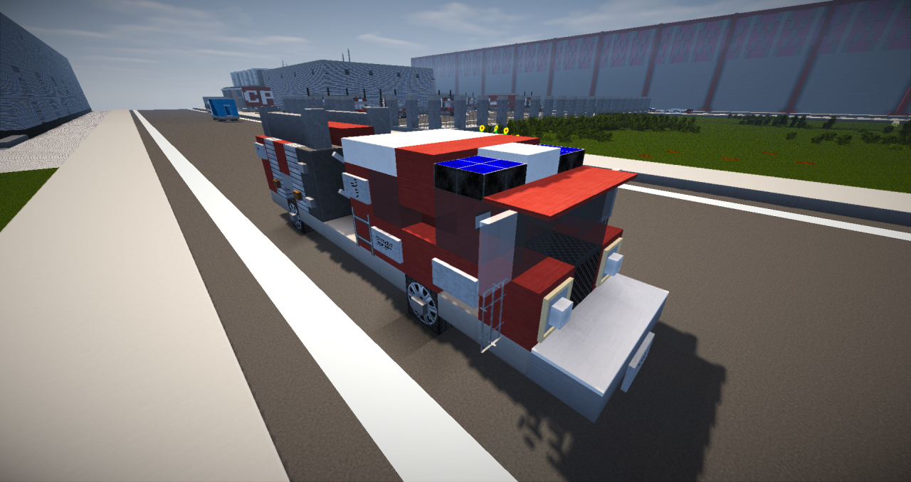 Vehicle - Fire Truck Minecraft Map