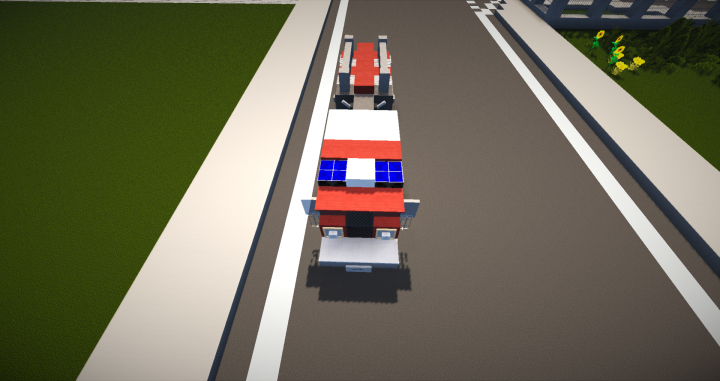 Vehicle - Fire Truck Minecraft Map