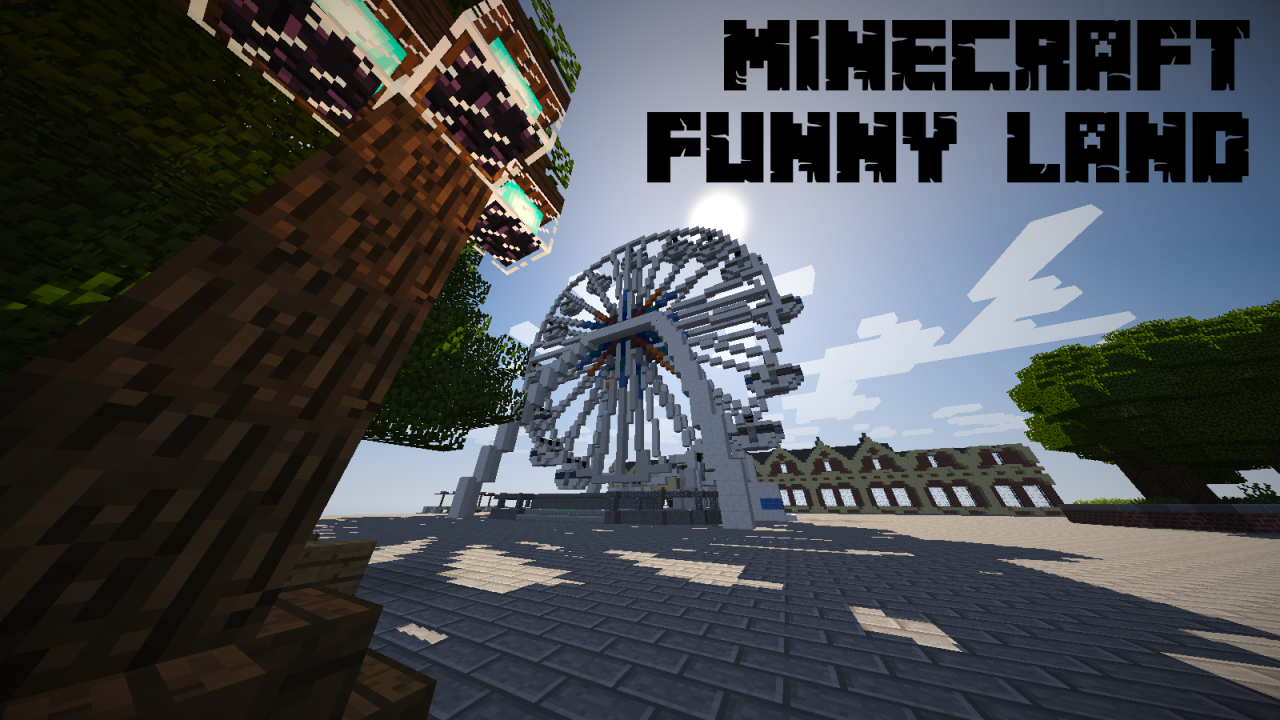 Funny Land theme park Minecraft Map